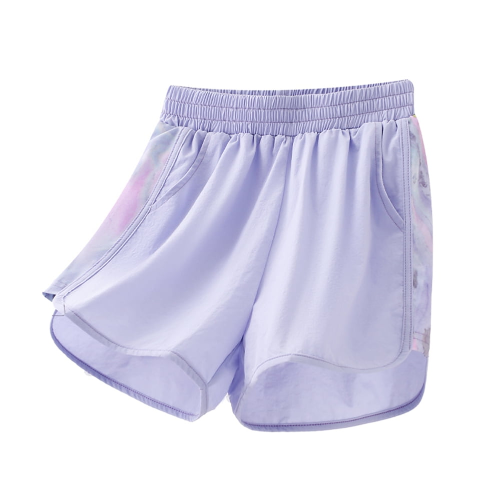 Valcatch Girls' Active Shorts - 1/2 Pack Lightweight Athletic Gym ...