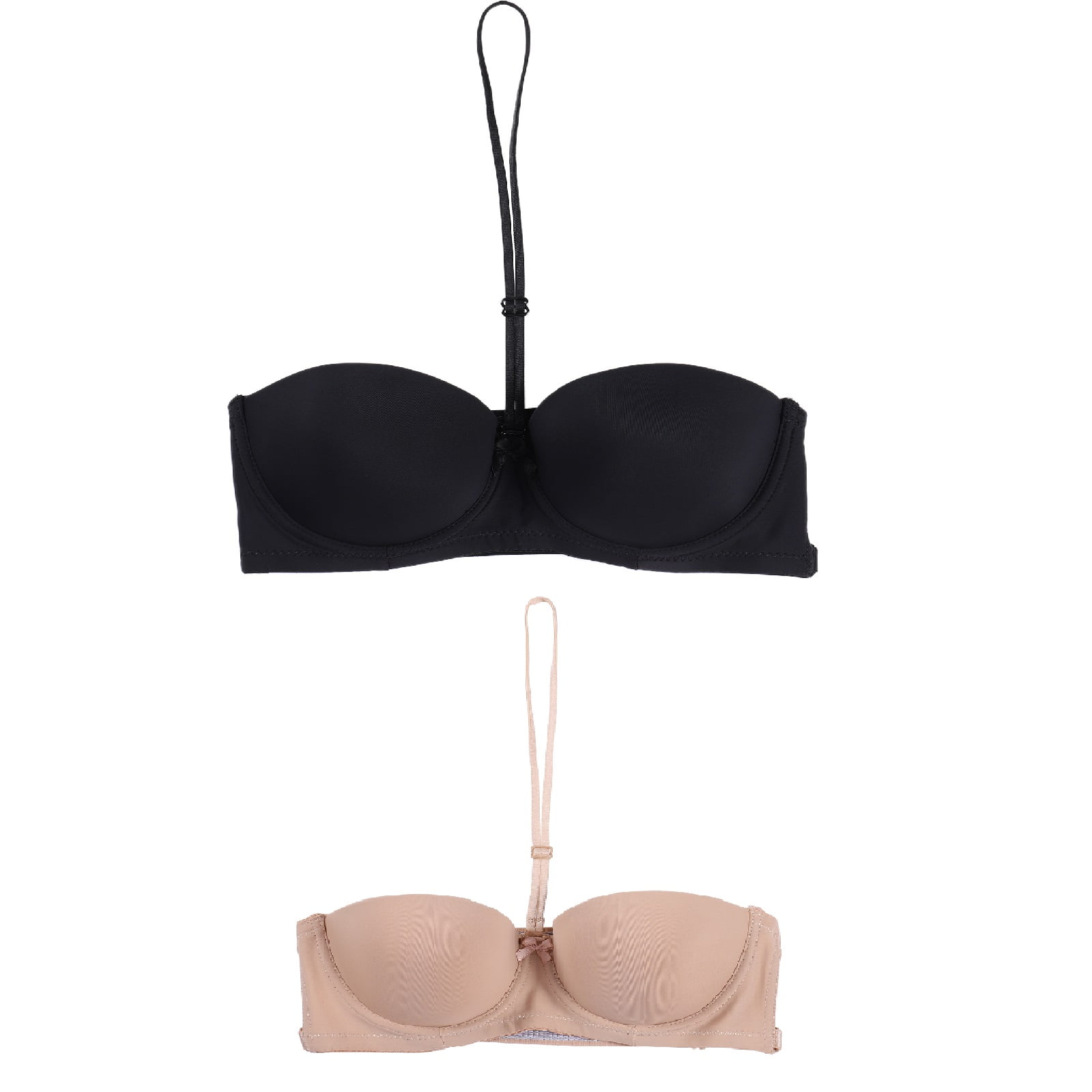 Valcatch Women's Beauty Back Smoothing Strapless Bra With Detachable ...