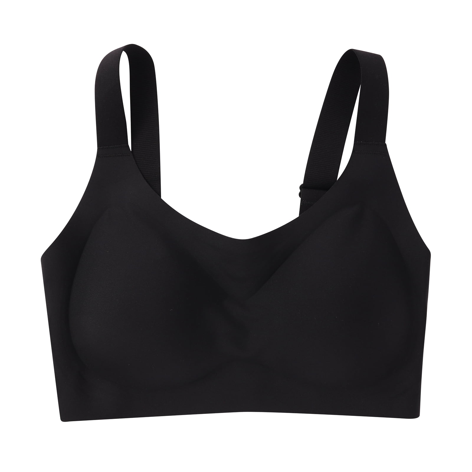 Valcatch Womens Bra Comfort Seamless Wirefree Full Coverage Seamless Bra with Embedded Pad ...