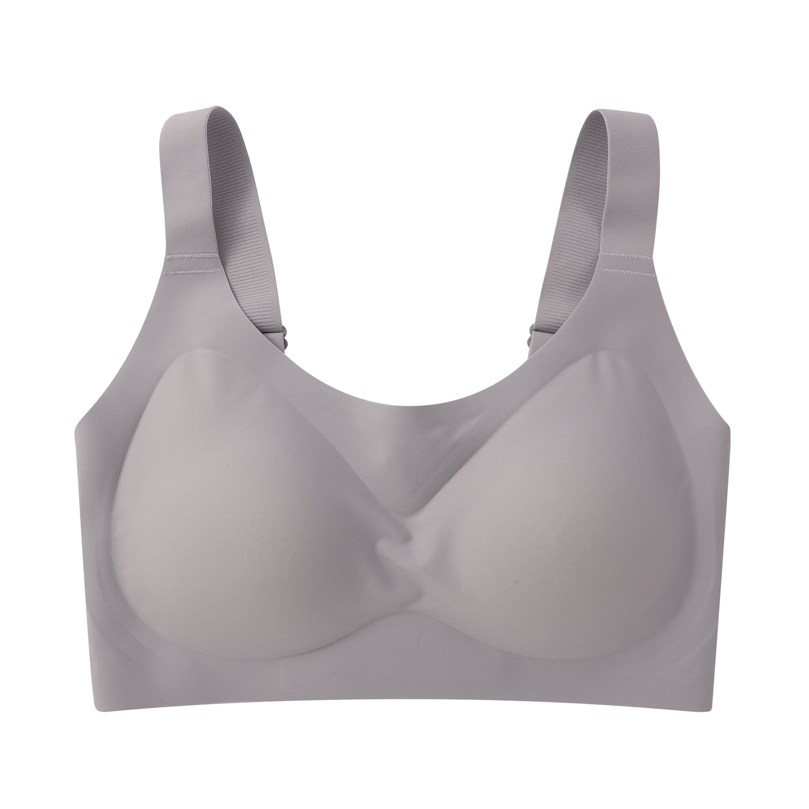 Valcatch Womens Bra Comfort Seamless Wirefree Full Coverage Seamless Bra with Embedded Pad ...