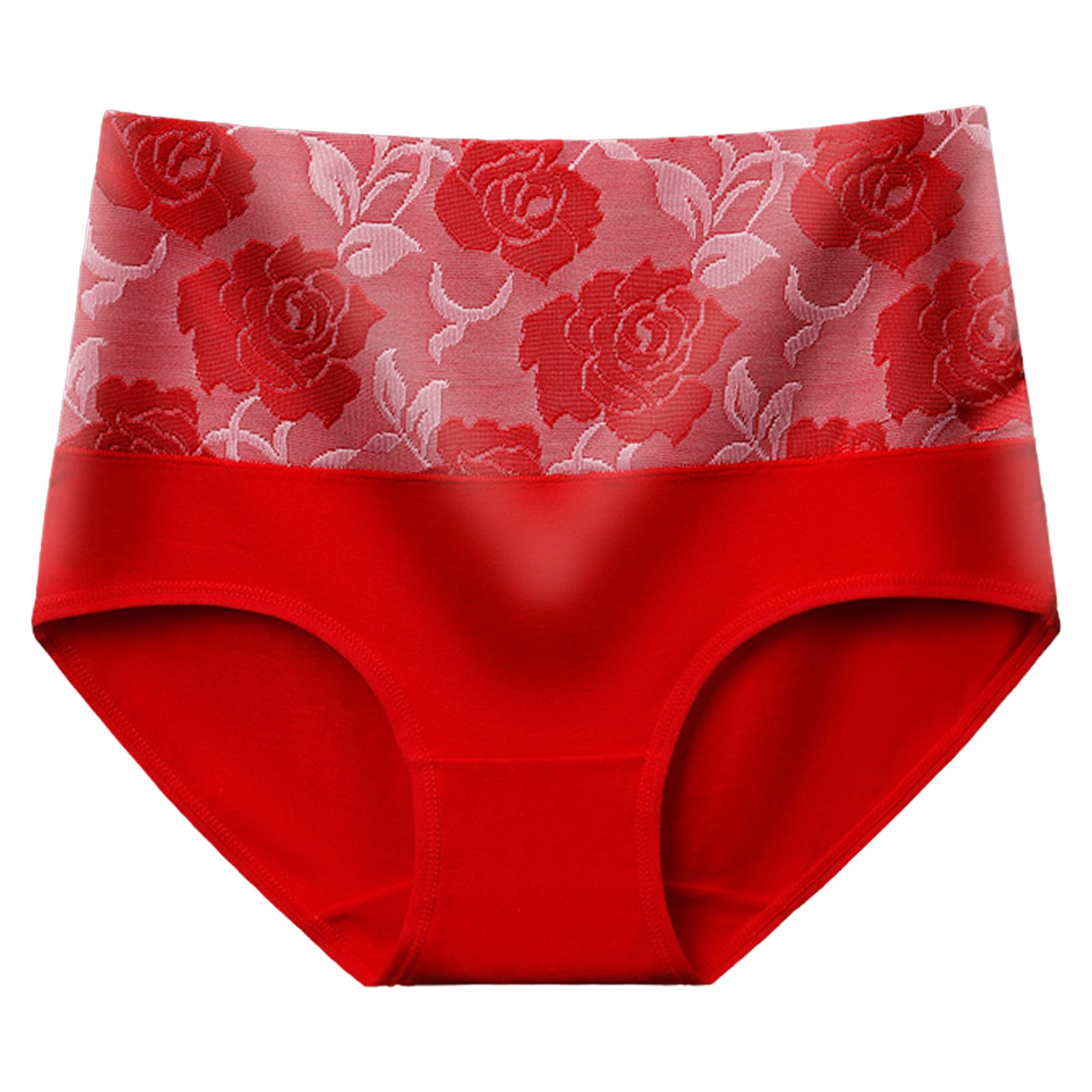 Valcatch Womens Plus Size High Waist Underwear,Tummy Control briefs ...