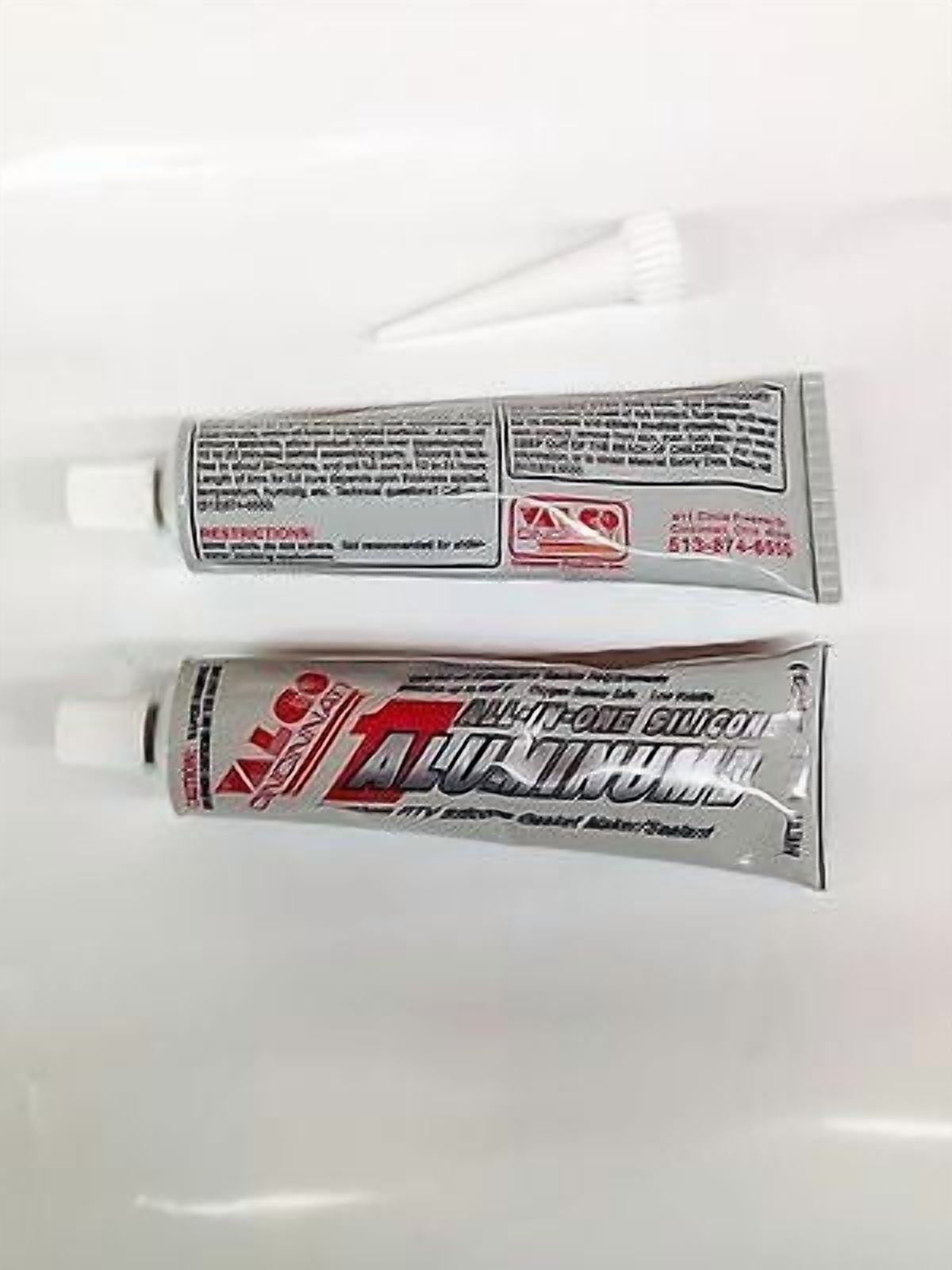 Valco Cincinnati All-in-One Silicone-ALUMINUM-3oz tube-Gasket Sealant 2 ...