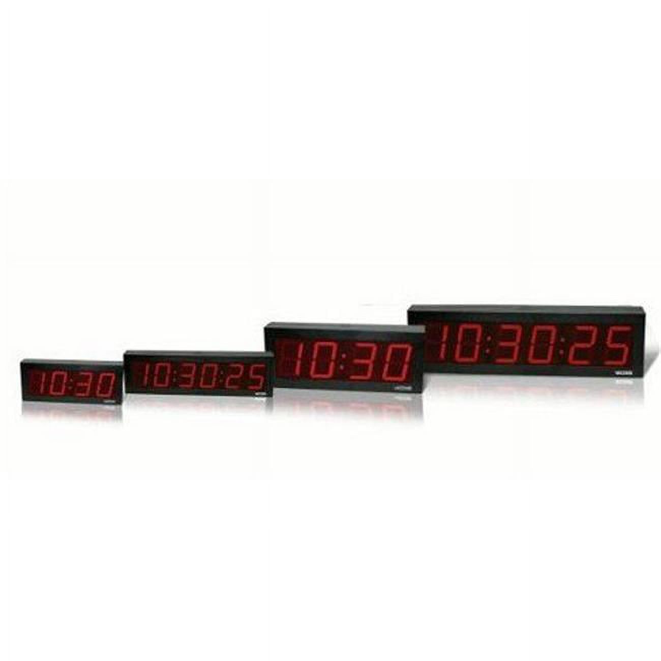 Valcom 4 in. Digital IP Clock - 6 Digit Display - Double Sided ...