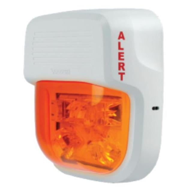 Valcom LED Strobe Light for Alert Notification, Amber - Walmart.com