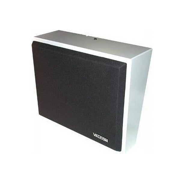 Valcom S504 Metal Wall Speaker Assembly 8" - Walmart Business Supplies