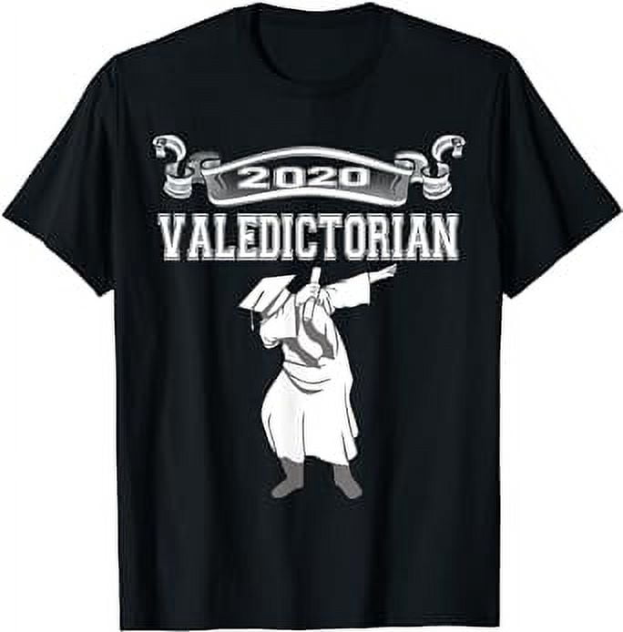 Valedictorian Honor Graduate Dabbing 2020 Class Graduation T-Shirt ...