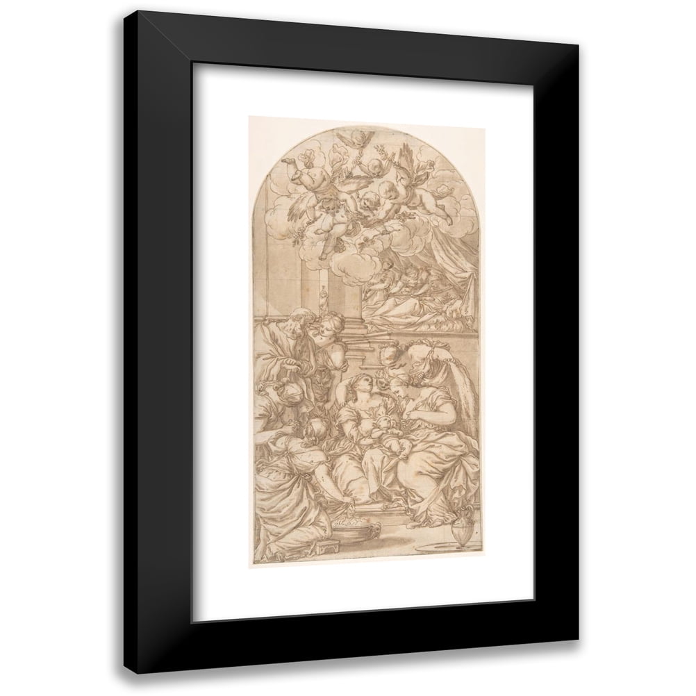 Valentin Lefebvre 11x18 Black Modern Framed Museum Art Print Titled ...