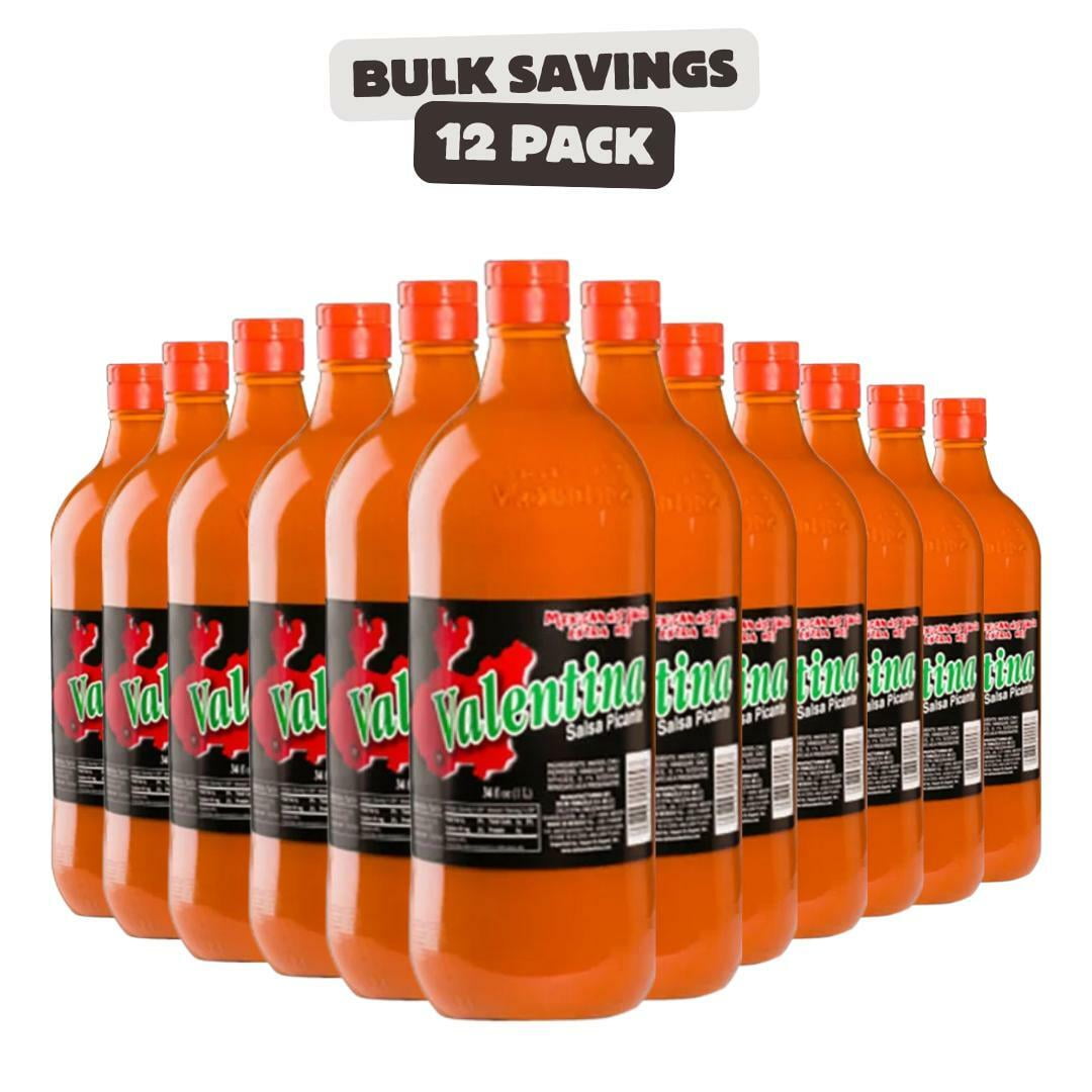 Valentina Black Label Mexican Hot Sauce 34 fl. oz. - 12/Case - Walmart.com