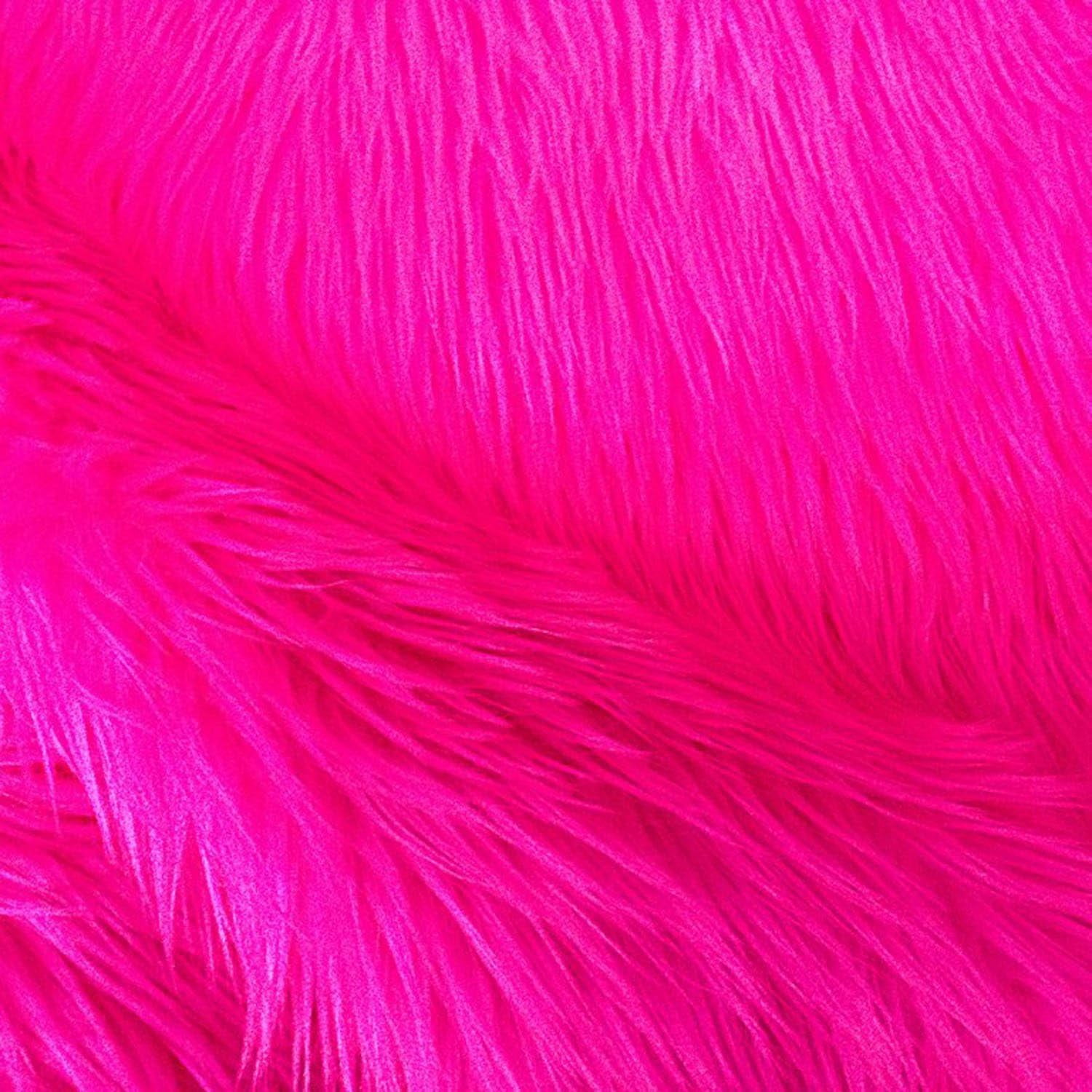 Valentina Textile Inc Faux Fur Fabric Luxury Shaggy 60 Inch by the Yard ...