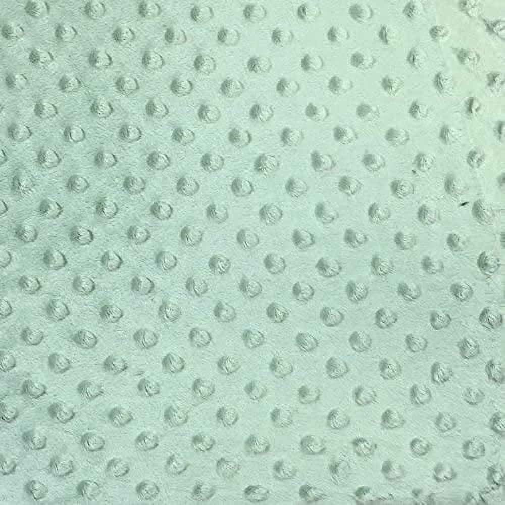 Valentina Textile Inc Snuggle Dots Minky 60 Inch- Fabric by The Yard(1 ...