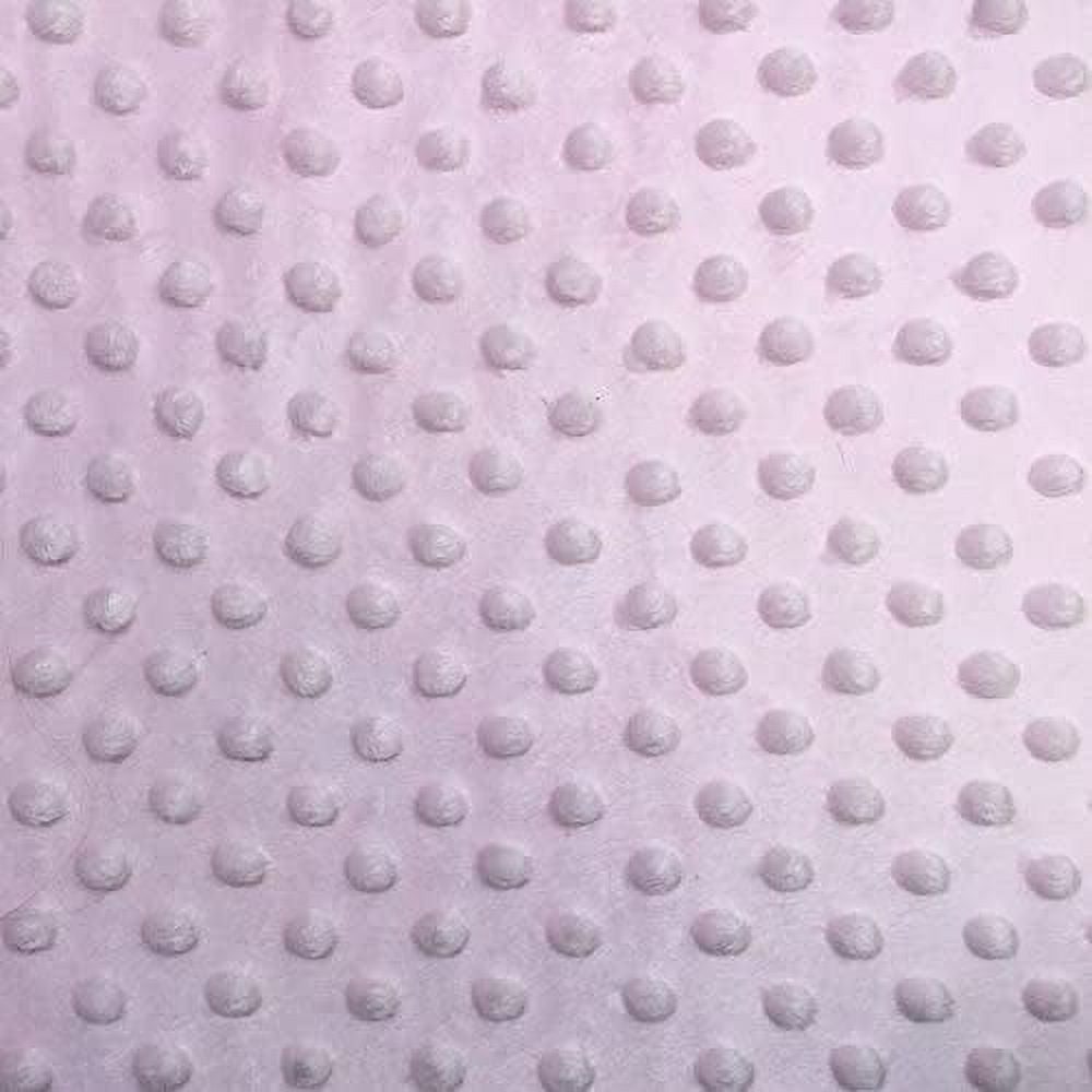 Valentina Textile Inc Snuggle Dots Minky 60 Inch- Fabric by The Yard(1 ...