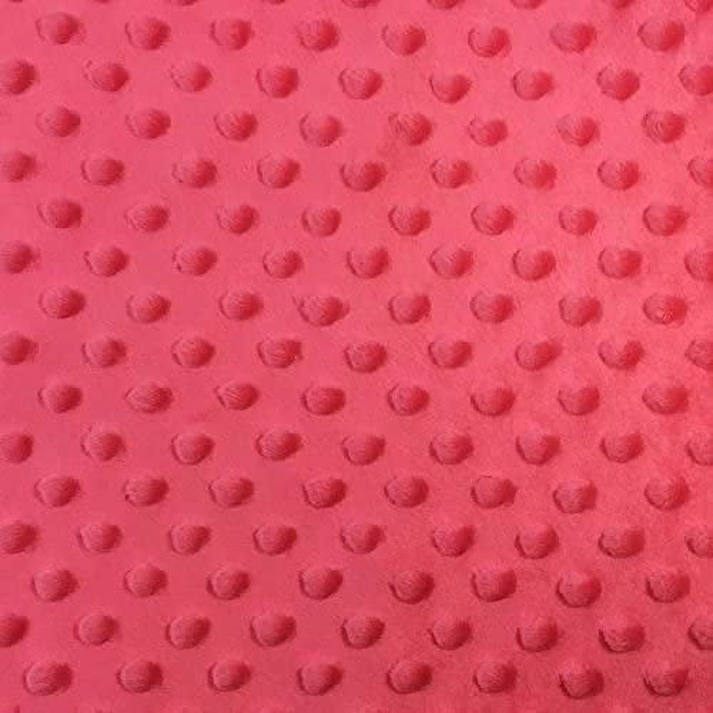 Valentina Textile Inc Snuggle Dots Minky 60 Inch- Fabric by The Yard(1 ...