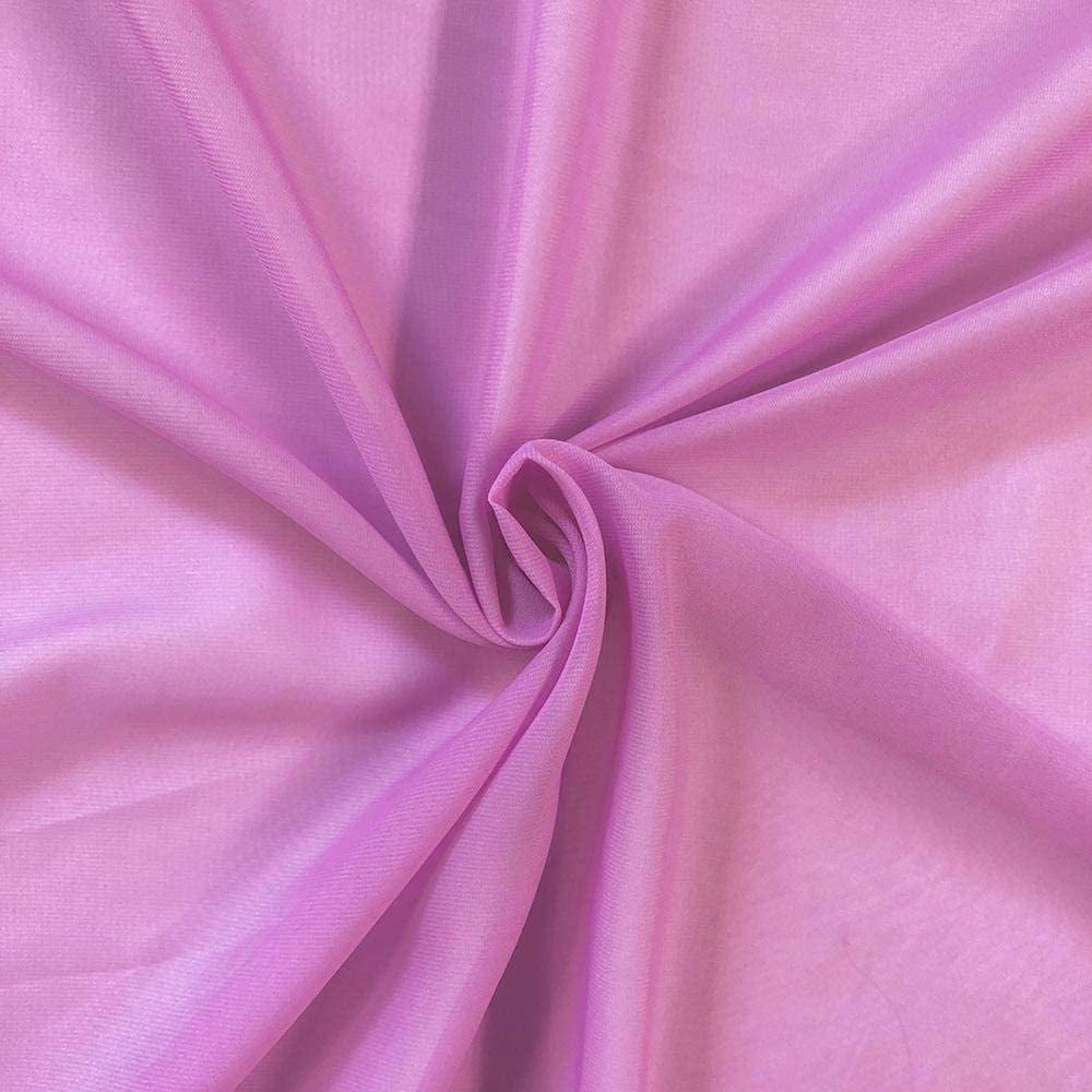 Valentina Textile Inc Solid Chiffon Fabric Polyester Dress Sheer 58/60 ...