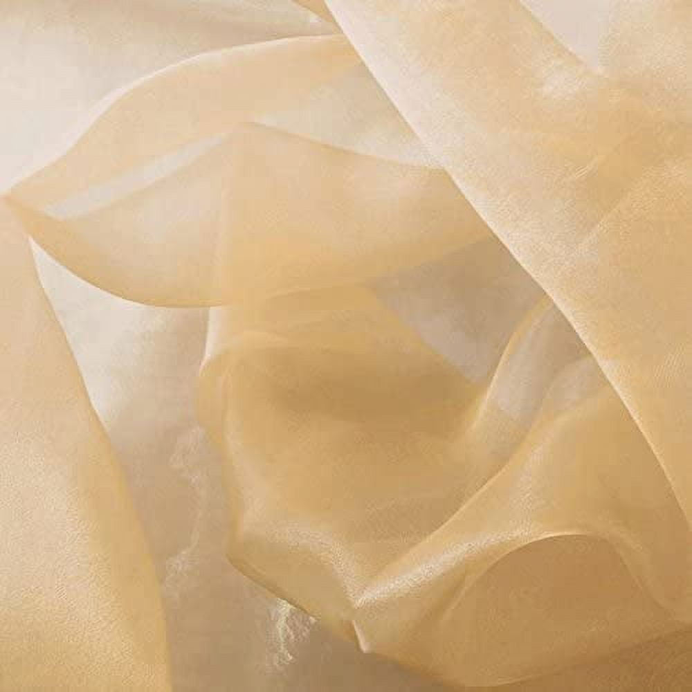 Valentina Textile Inc, Sparkle Crystal Sheer Organza Fabric Shiny for ...