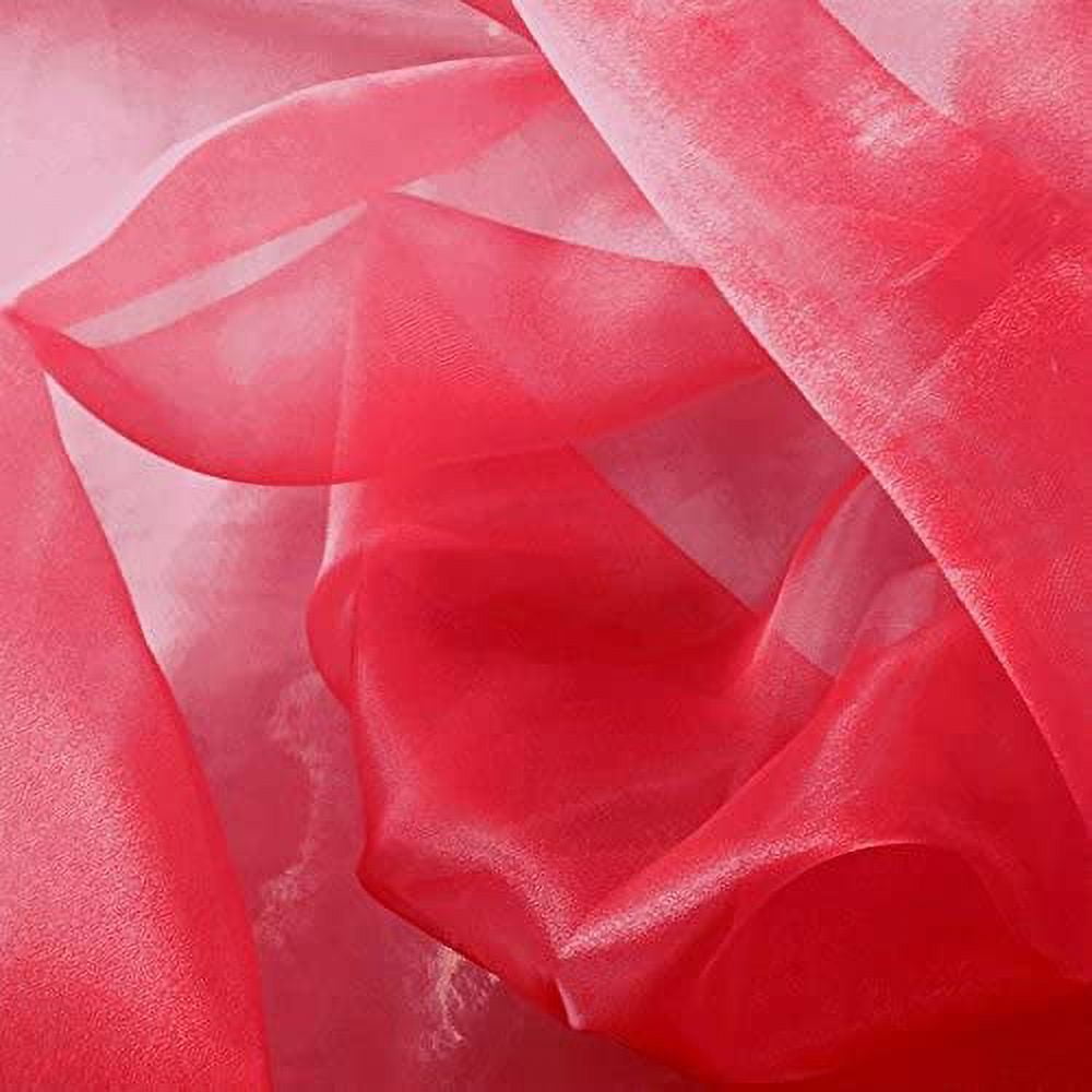 Valentina Textile Inc, Sparkle Crystal Sheer Organza Fabric Shiny for ...