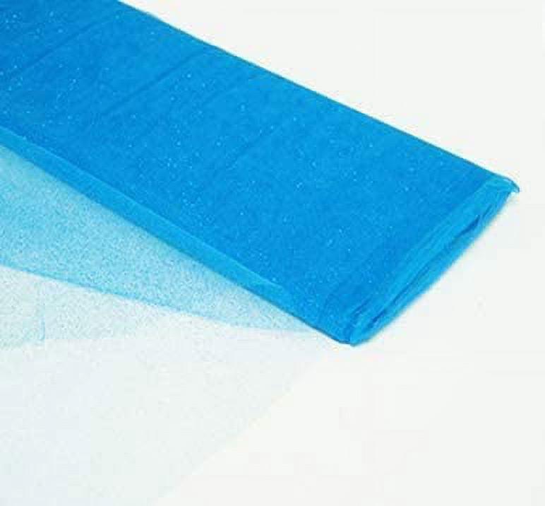 Valentina Textile Inc Tulle Glitter Fabric 54" by 10 Yards (30 ft ...
