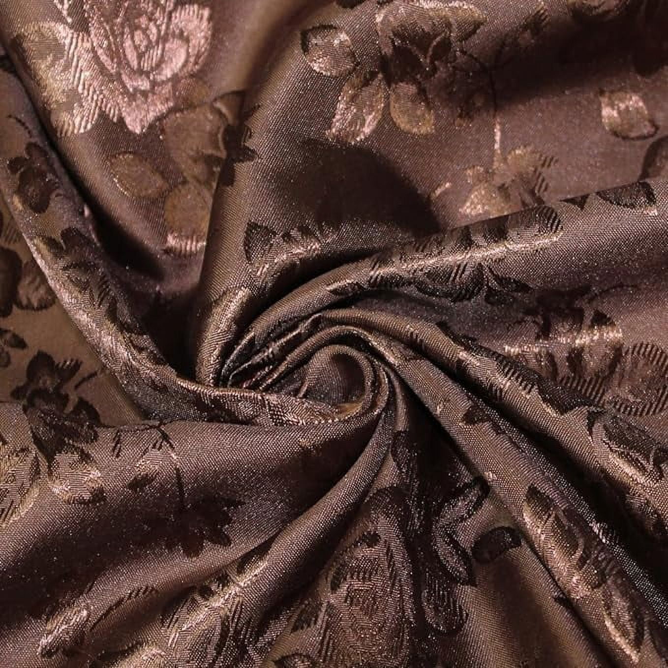 Valentina Textile's Inc. Floral Jacquard Brocade Satin 60" Width Sells ...
