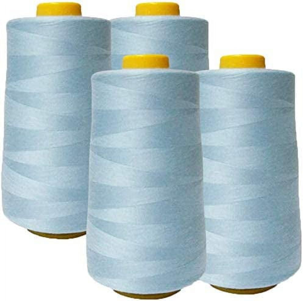 Valentina Textiles Inc. 4 Pack of 3000 (12,000 Total) Yard Spools ...