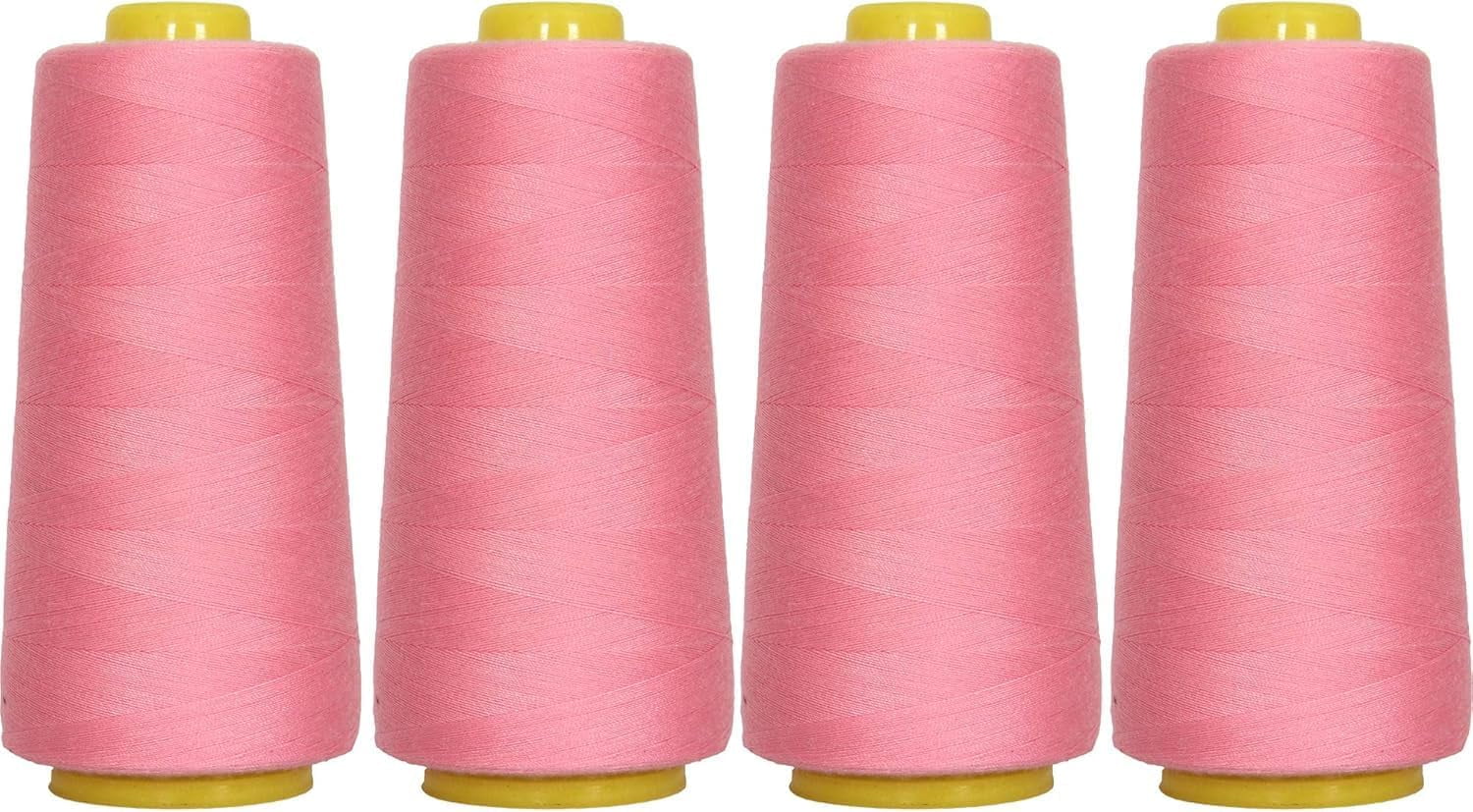 Valentina Textiles Inc. 4 Pack of 3000 (12,000 Total) Yard Spools ...
