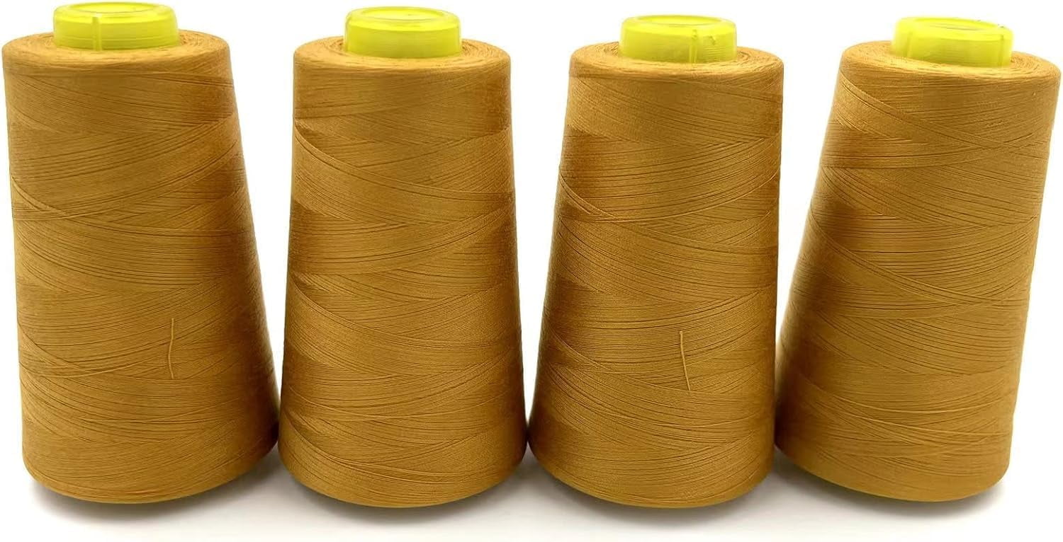 Valentina Textiles Inc. 4 Pack of 3000 (12,000 Total) Yard Spools ...