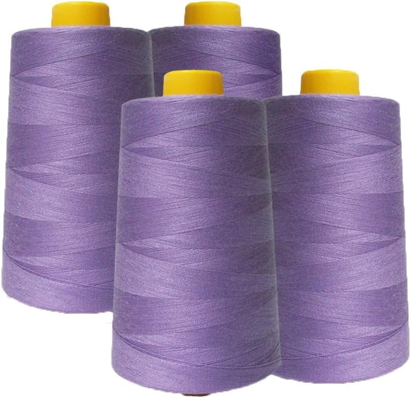 Valentina Textiles Inc. 4 Pack of 3000 (12,000 Total) Yard Spools ...