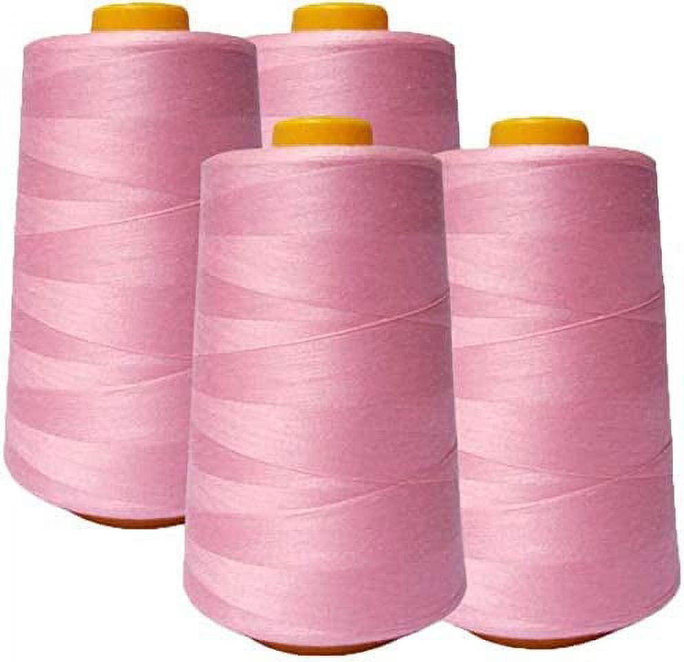 Valentina Textiles Inc. 4 Pack of 3000 (12,000 Total) Yard Spools ...