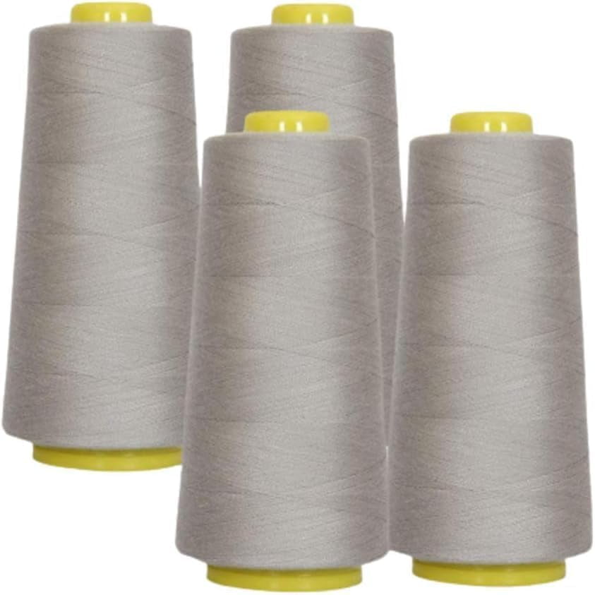 Valentina Textiles Inc. 4 Pack of 3000 (12,000 Total) Yard Spools ...