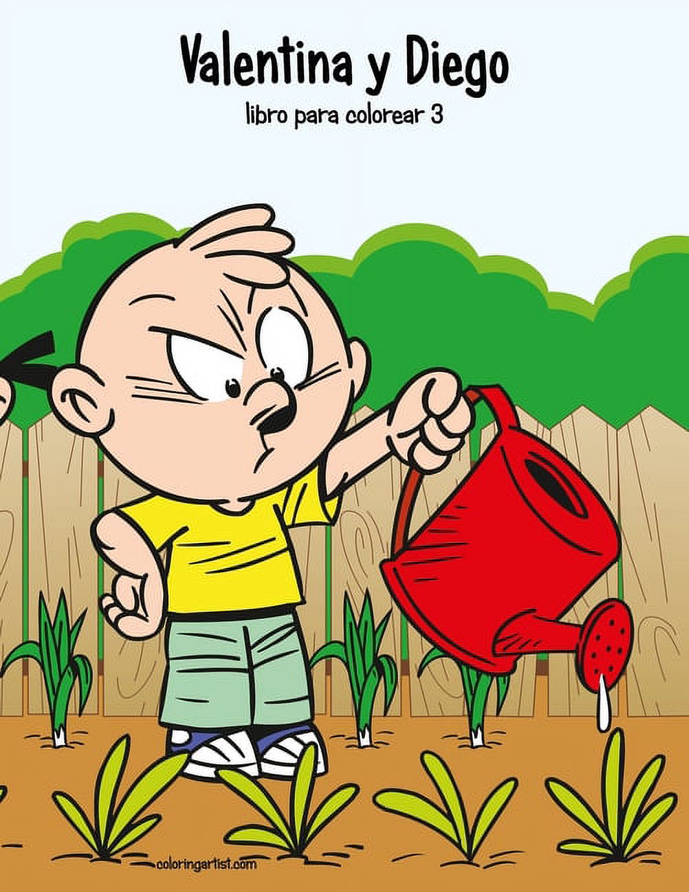 Valentina Y Diego: Valentina y Diego libro para colorear 3 (Series #3 ...