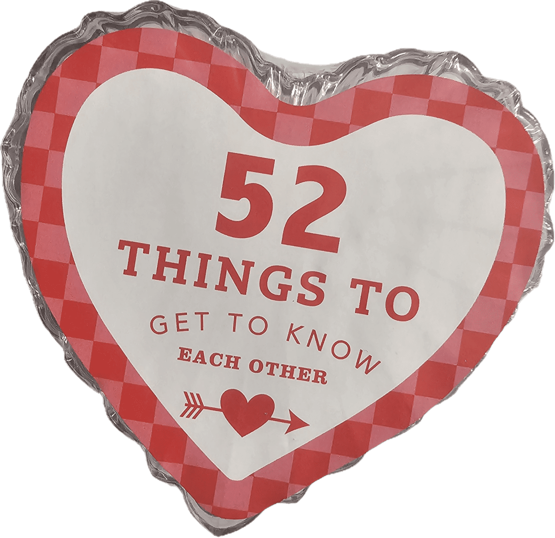 Valentine Card Games, "52 Things" - Walmart.com