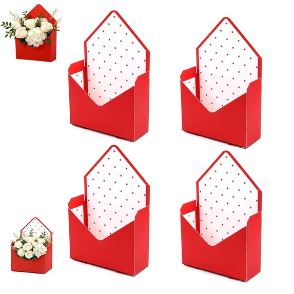 Valentine Envelope Boxes, Valentine Envelope Gift Box, Flower Wrapping ...