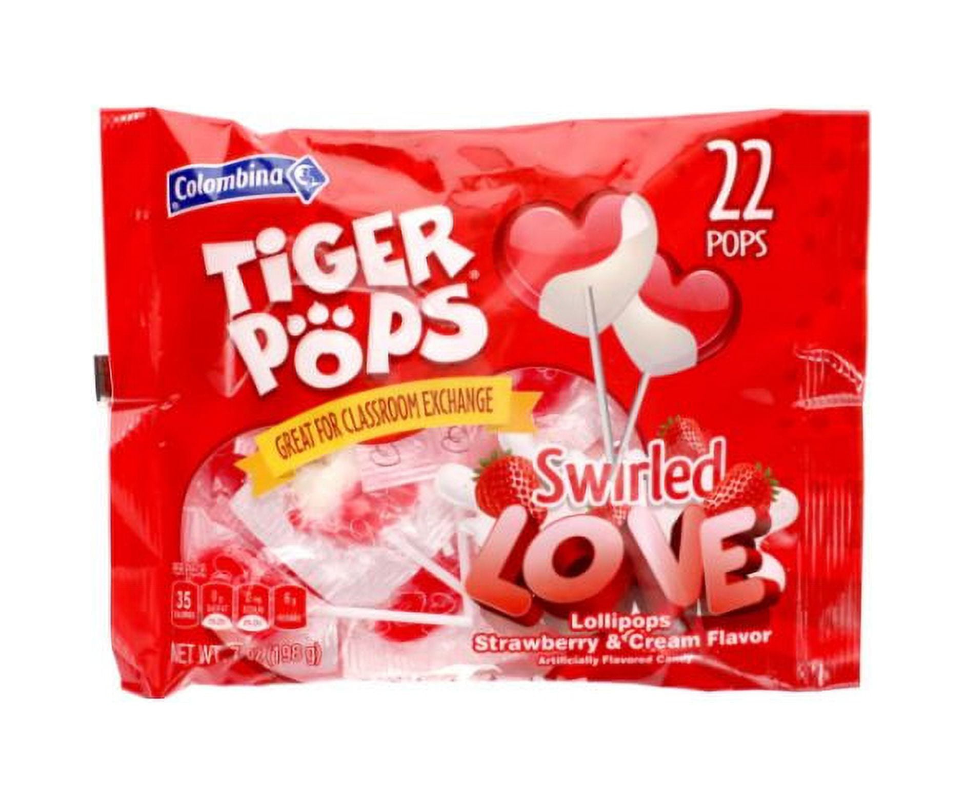 Valentine FSSTAM Tiger Pops 7oz Bag - Walmart.com