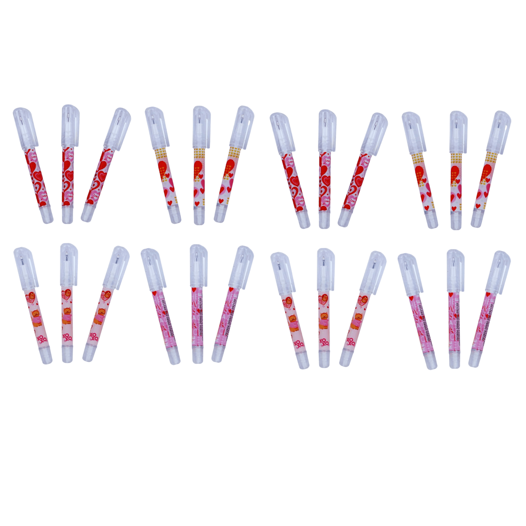 Valentine FSSTAM Valentines Day Mini Ballpoint Pens Set of 24 ...