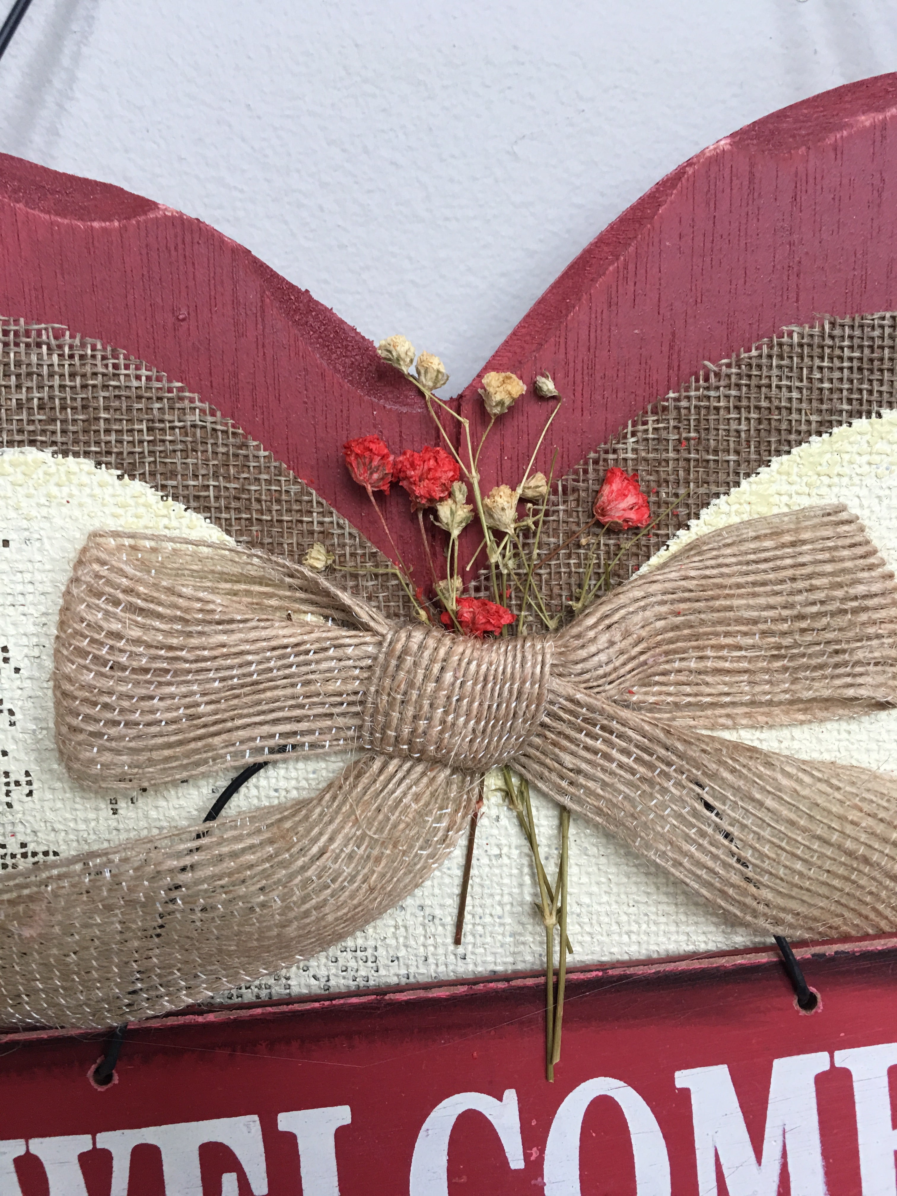 Valentine Heart Welcome Sign - Walmart.com