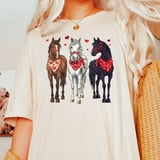 Valentine Horse Sweatshirt, Horse Valentine Shirt Cowgirl Valentine ...