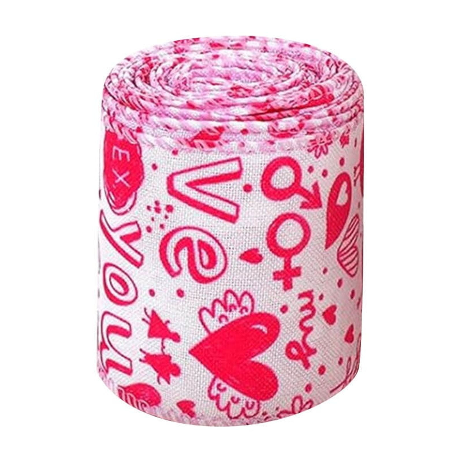 Valentine Mesh Ribbon Fabric Mesh Roll Decorative Mesh Wreath Supplies ...