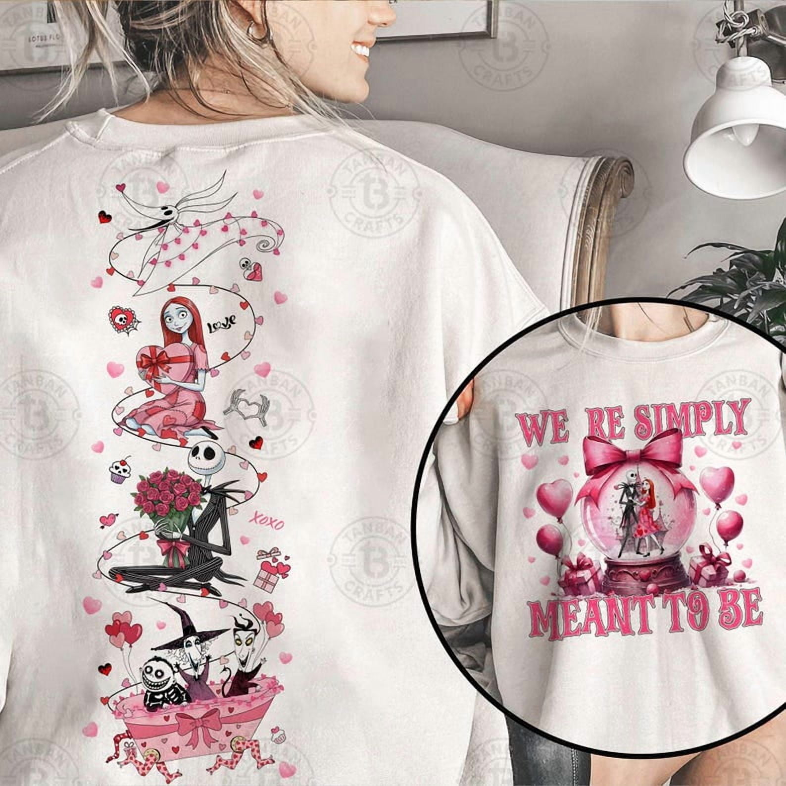 Valentine Nightmare Coquette Characters Png, Pink Nightmare Couple Png ...