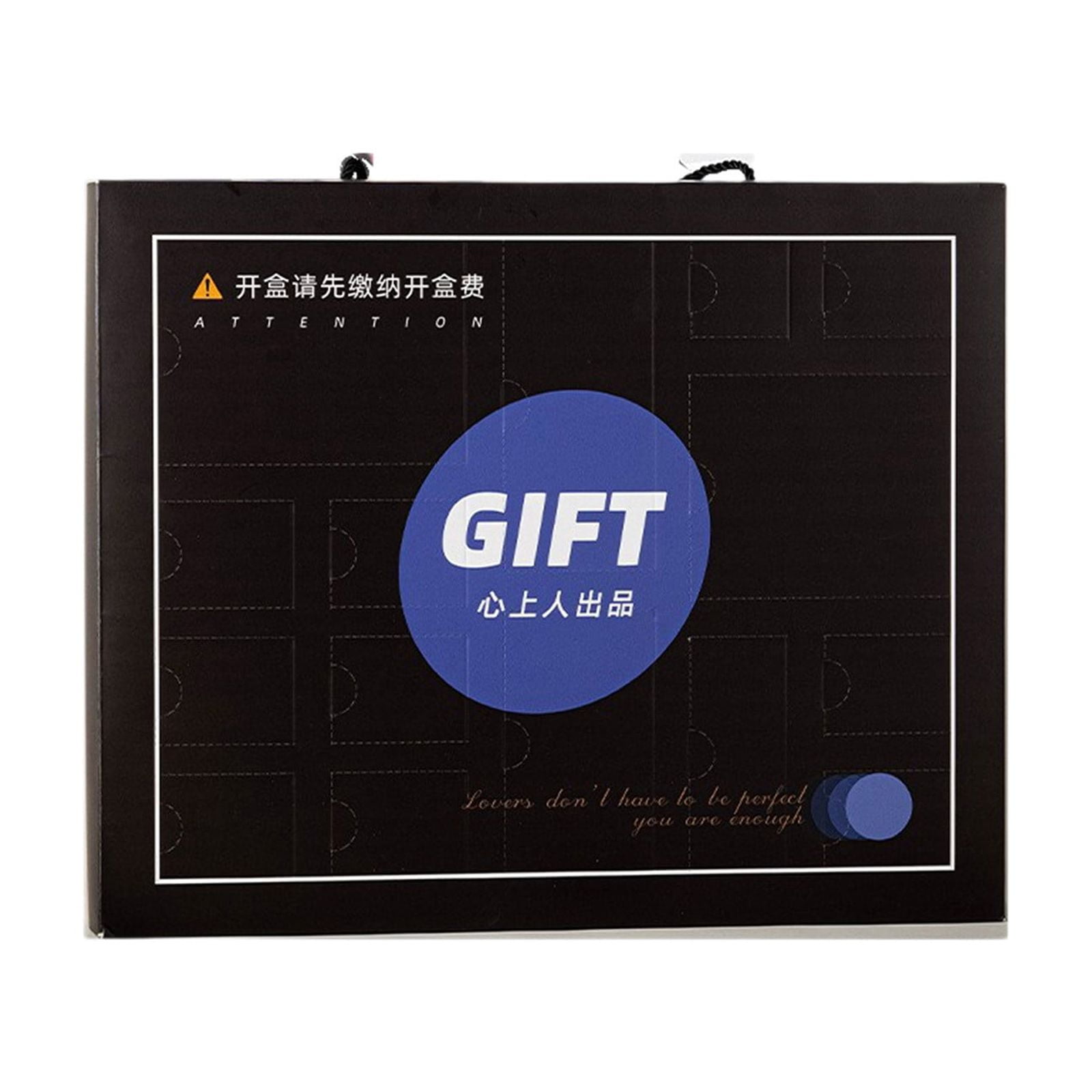 Valentine'S Day Birthday Gift Empty Box Boy Model Gift Box Packaging ...