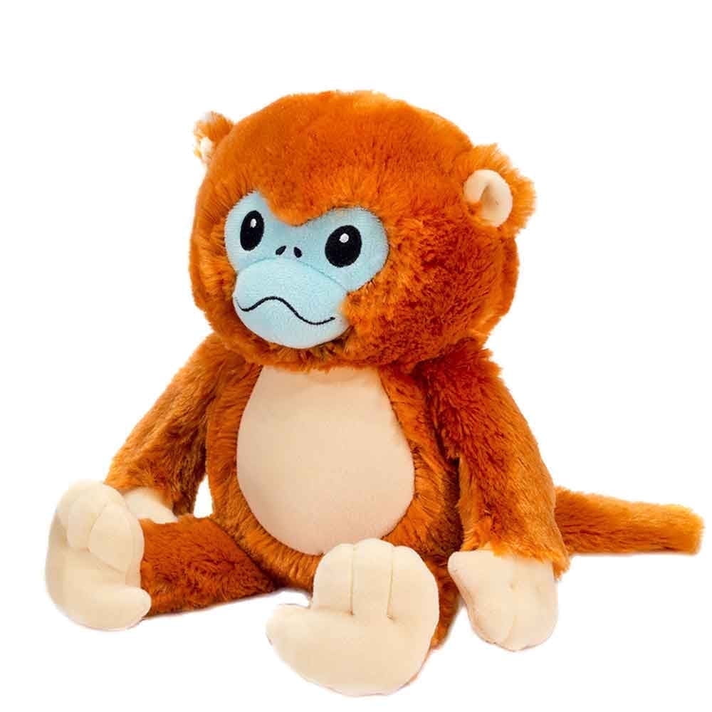 Snugglies 13″ Golden Snub-Nose Monkey Plush Stuffed Animal – Soft and ...