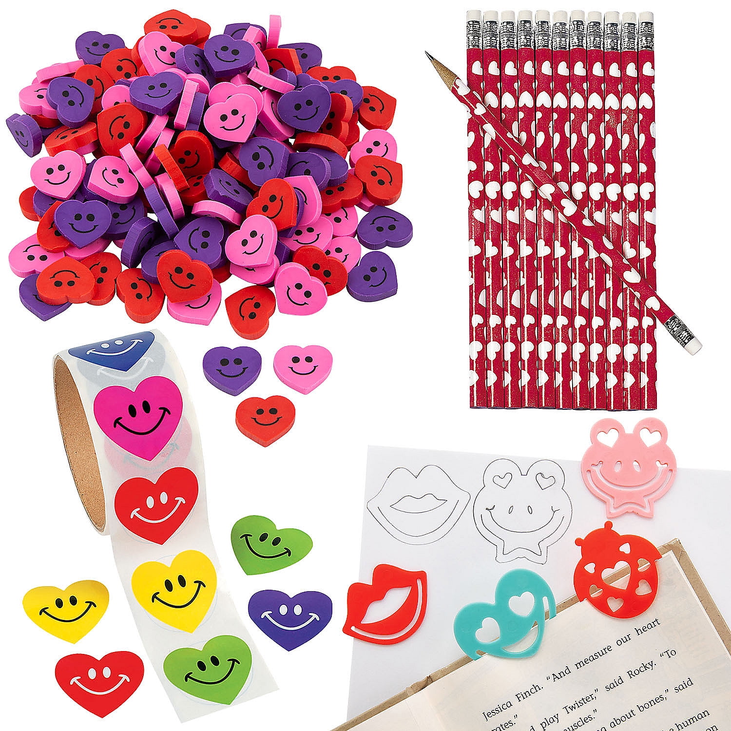 Valentine Stationery Value Handout Kit Assortment May Vary - Walmart.com