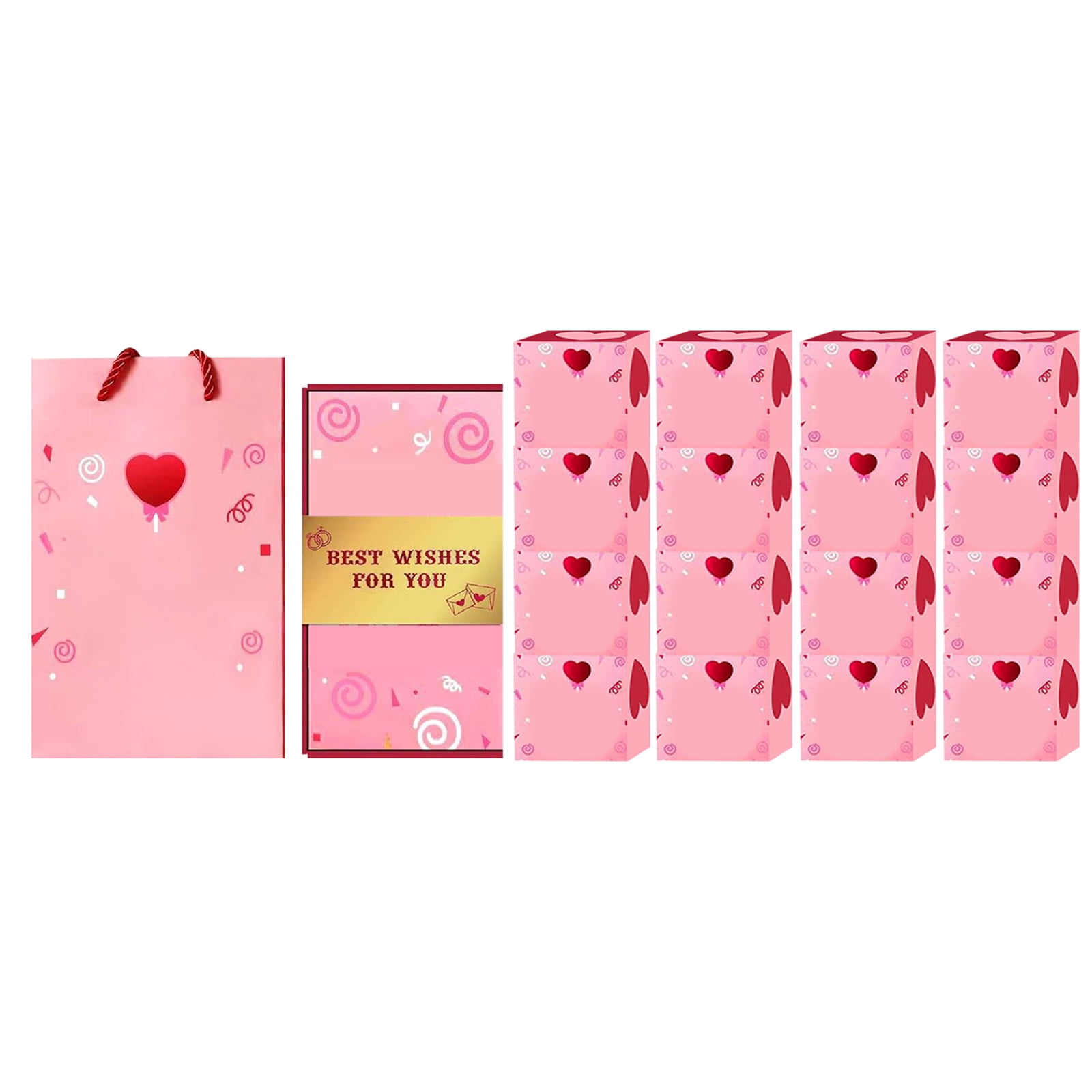Valentine Surprise Exploding Gift Box Set – Merry Valentine's Day Gift ...