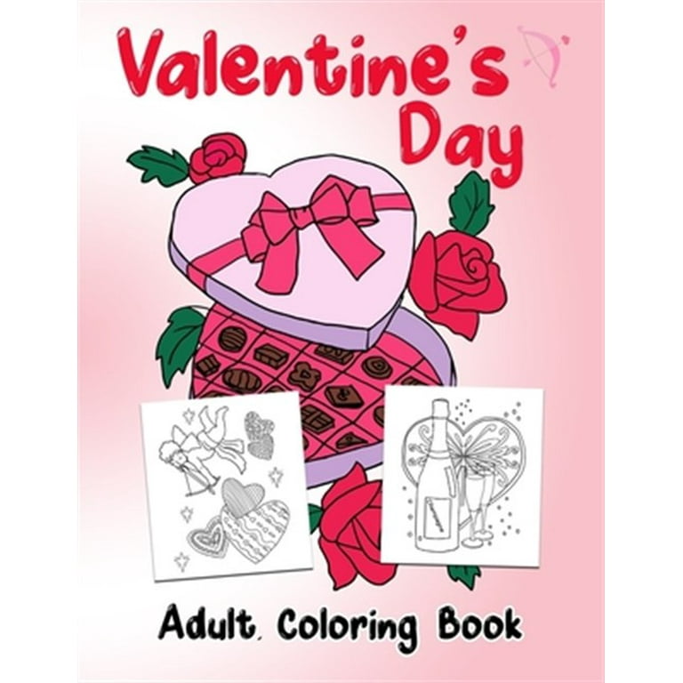 printable adult valentine coloring pages