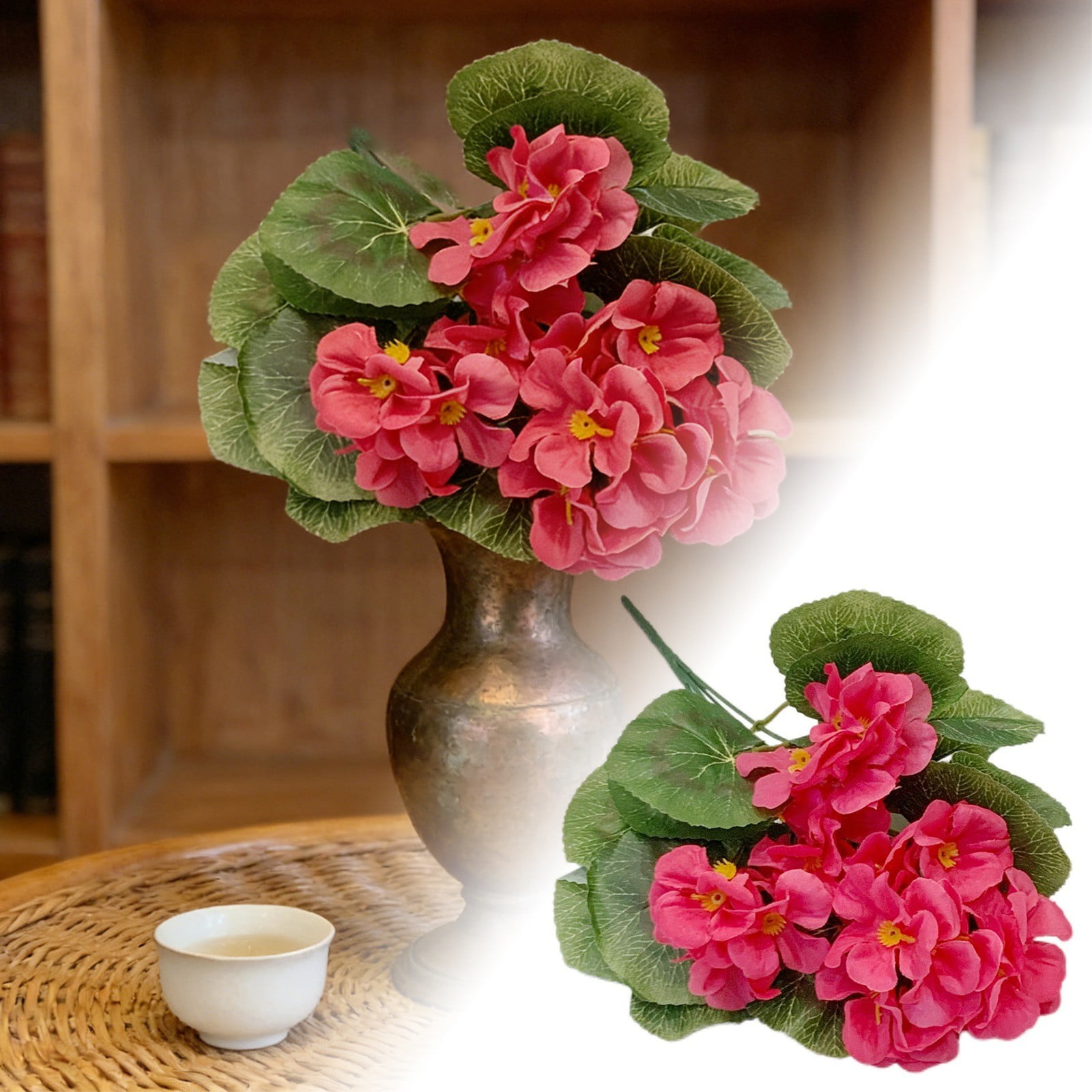 Valentine's Day Artificial Rhododendron Table Centerpieces Simulation ...