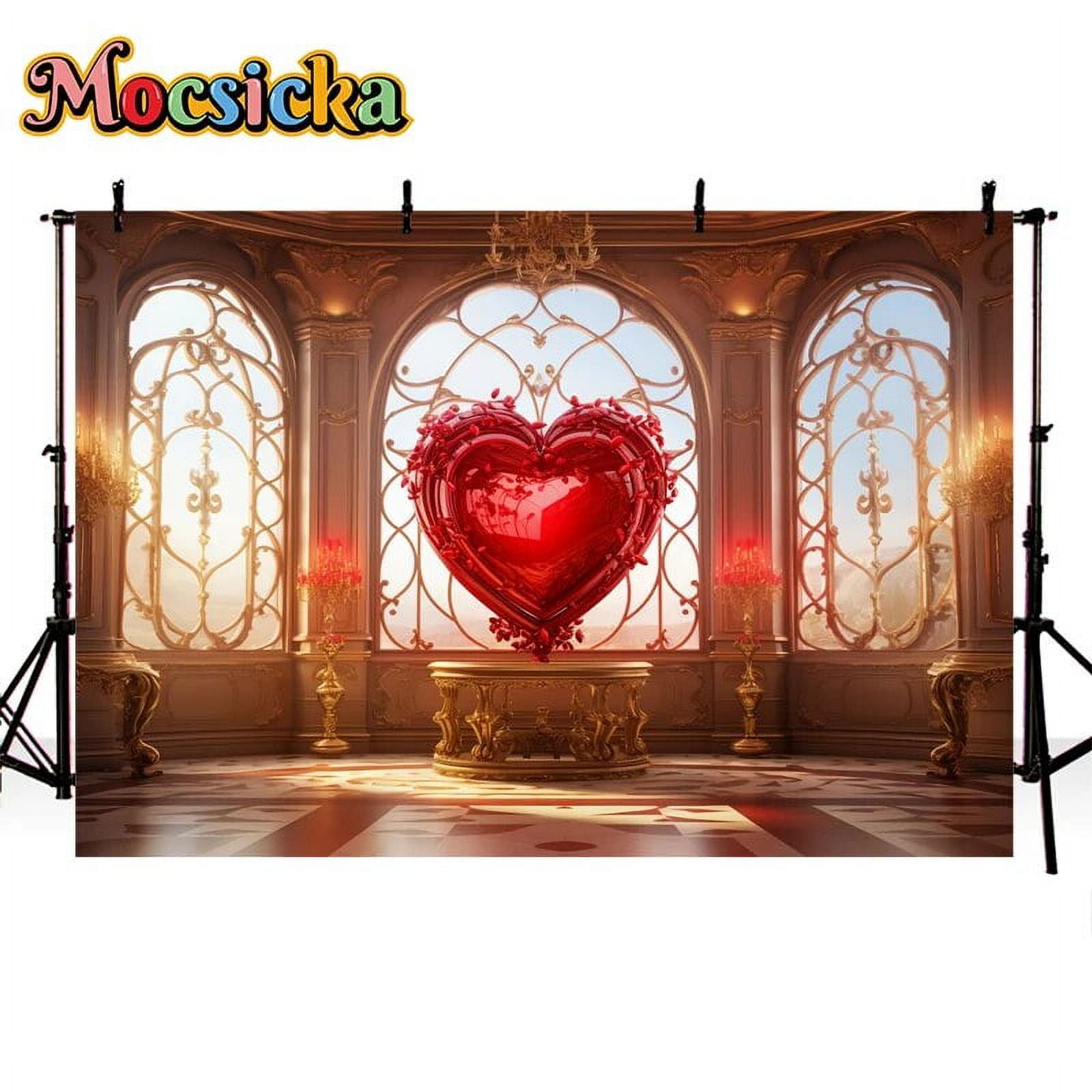 Valentine's Day Backdrop For Adult Wedding Romantic Confessions ...