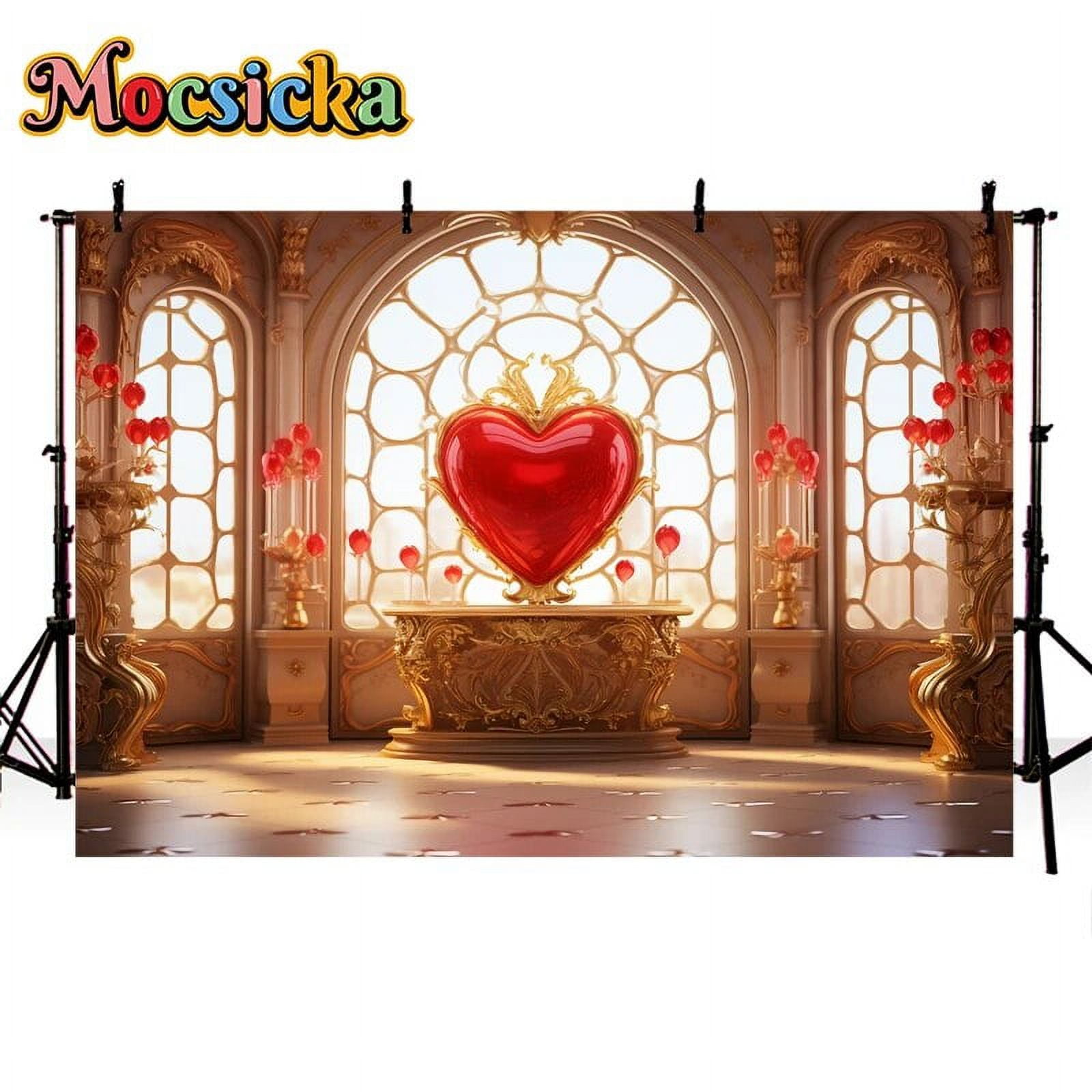 Valentine's Day Backdrop For Adult Wedding Romantic Confessions ...