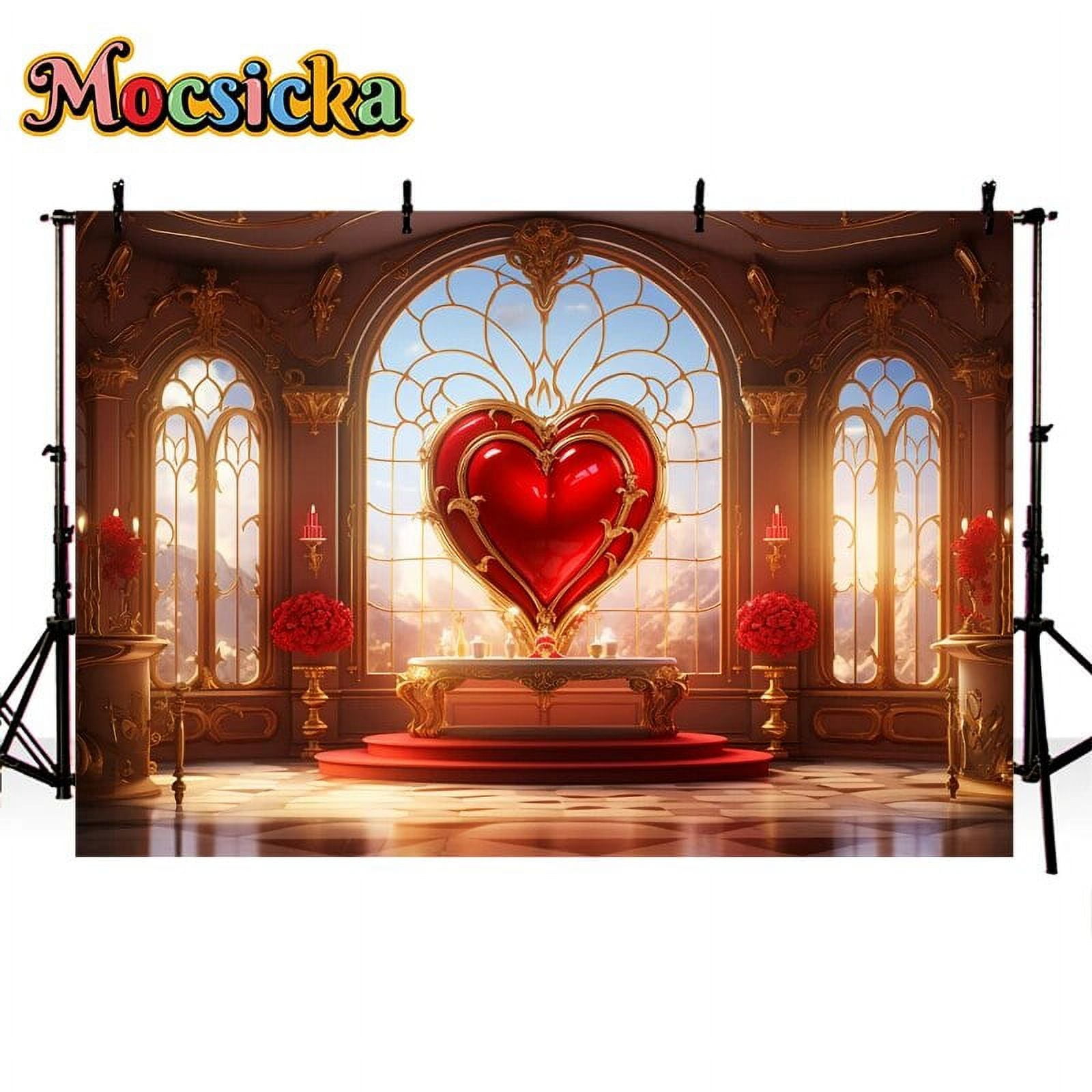 Valentine's Day Backdrop For Adult Wedding Romantic Confessions ...