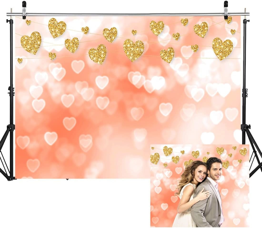 Valentine's Day Backdrop Glitter Love backdrops Sweetheart Wedding ...