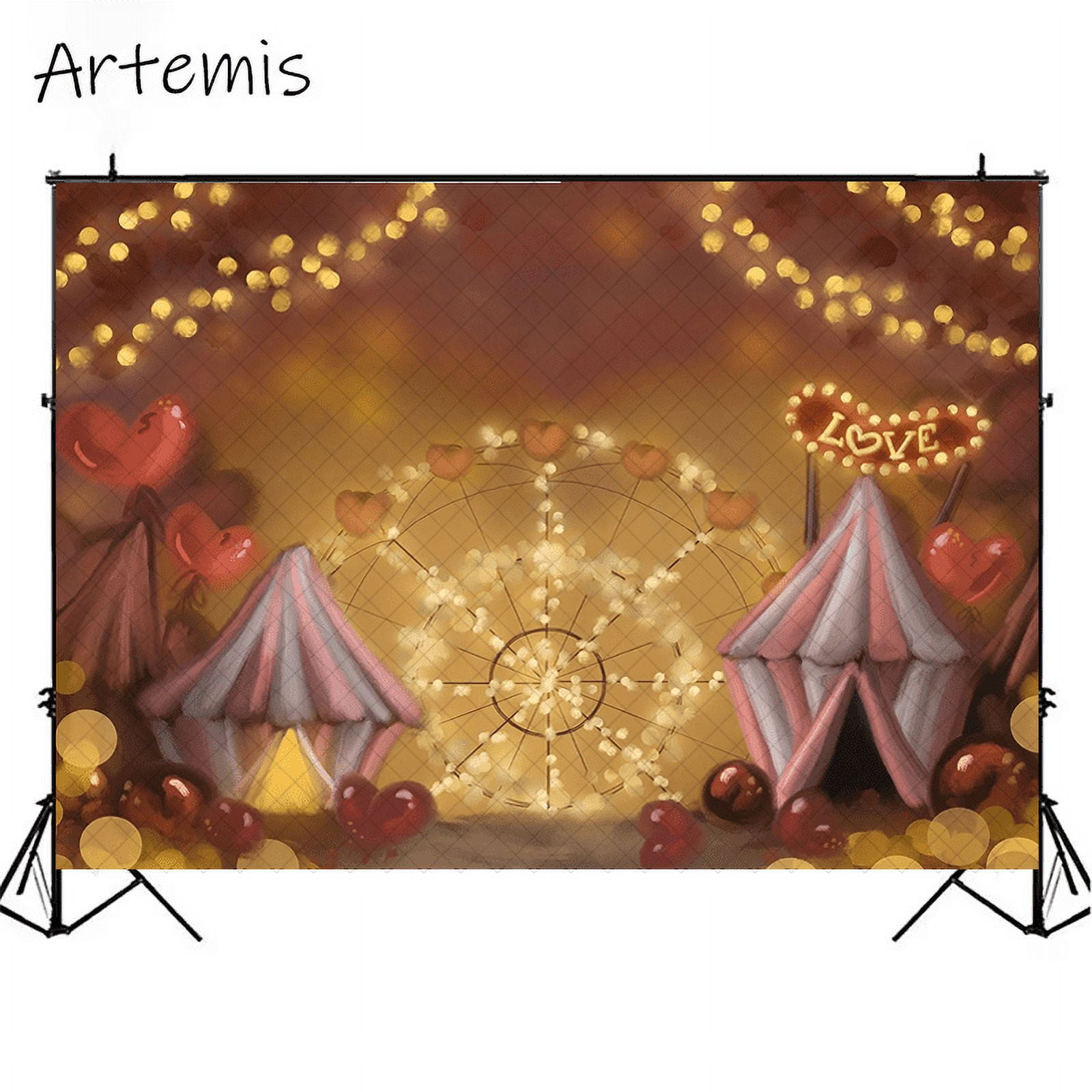 Valentine's Day Backdrops Photography Props You Win My Heart Ferris ...