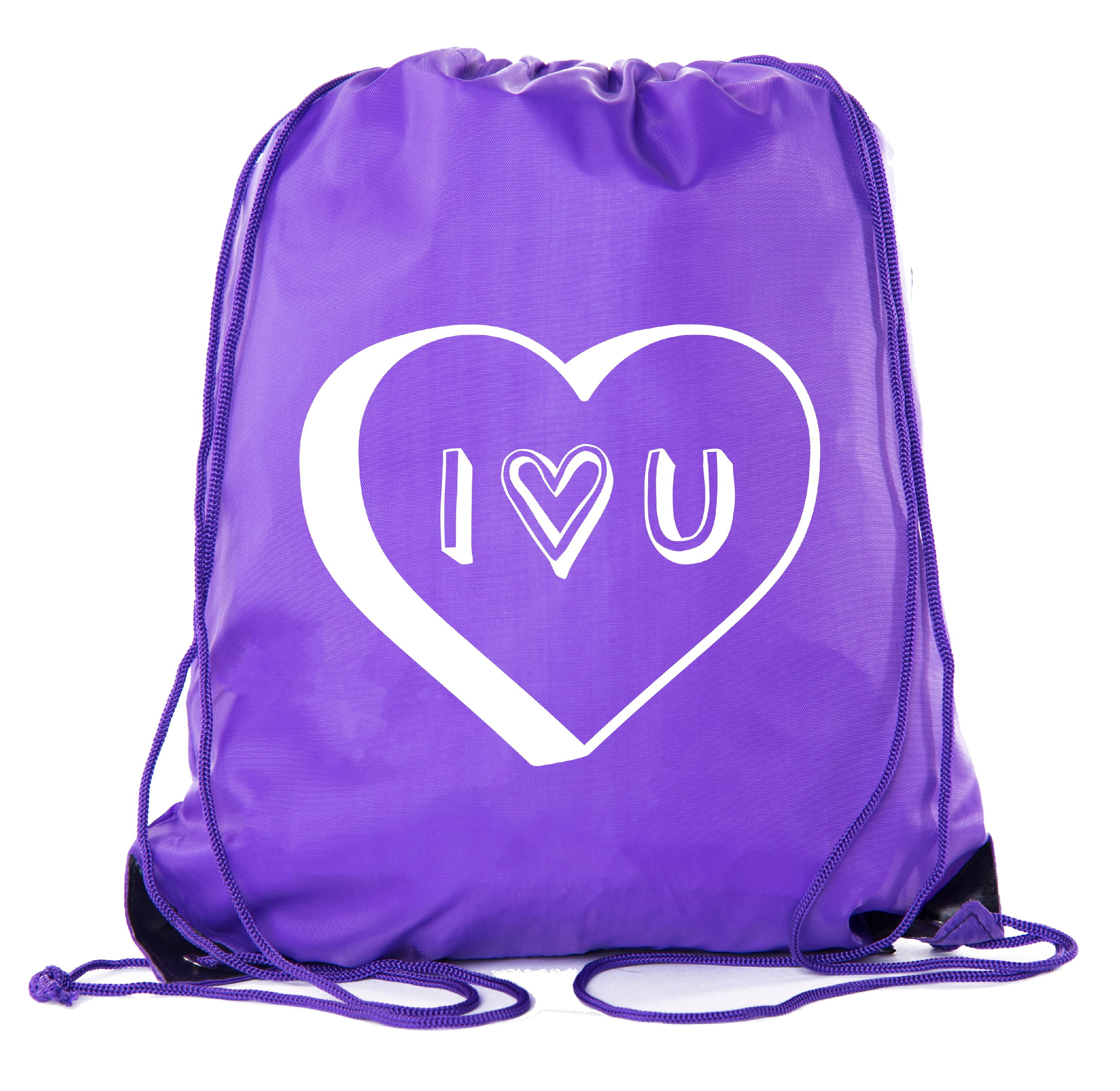 Valentine's Day Bags, Drawstring Cinch Backpacks, Valentines Day Gift ...