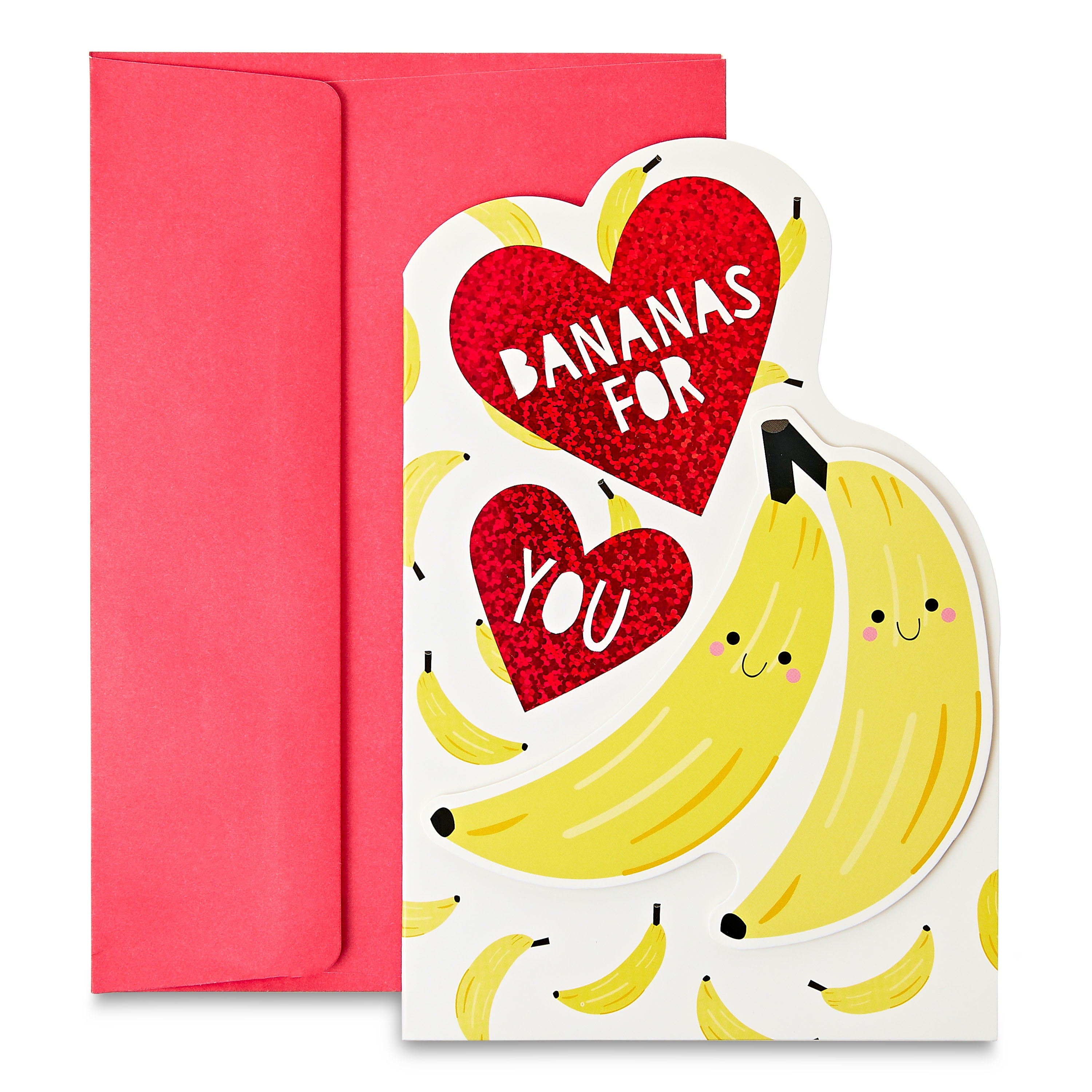 Valentine's Day Bananas For You Greeting Card, 4.5 in x 6.75 in, by Way ...