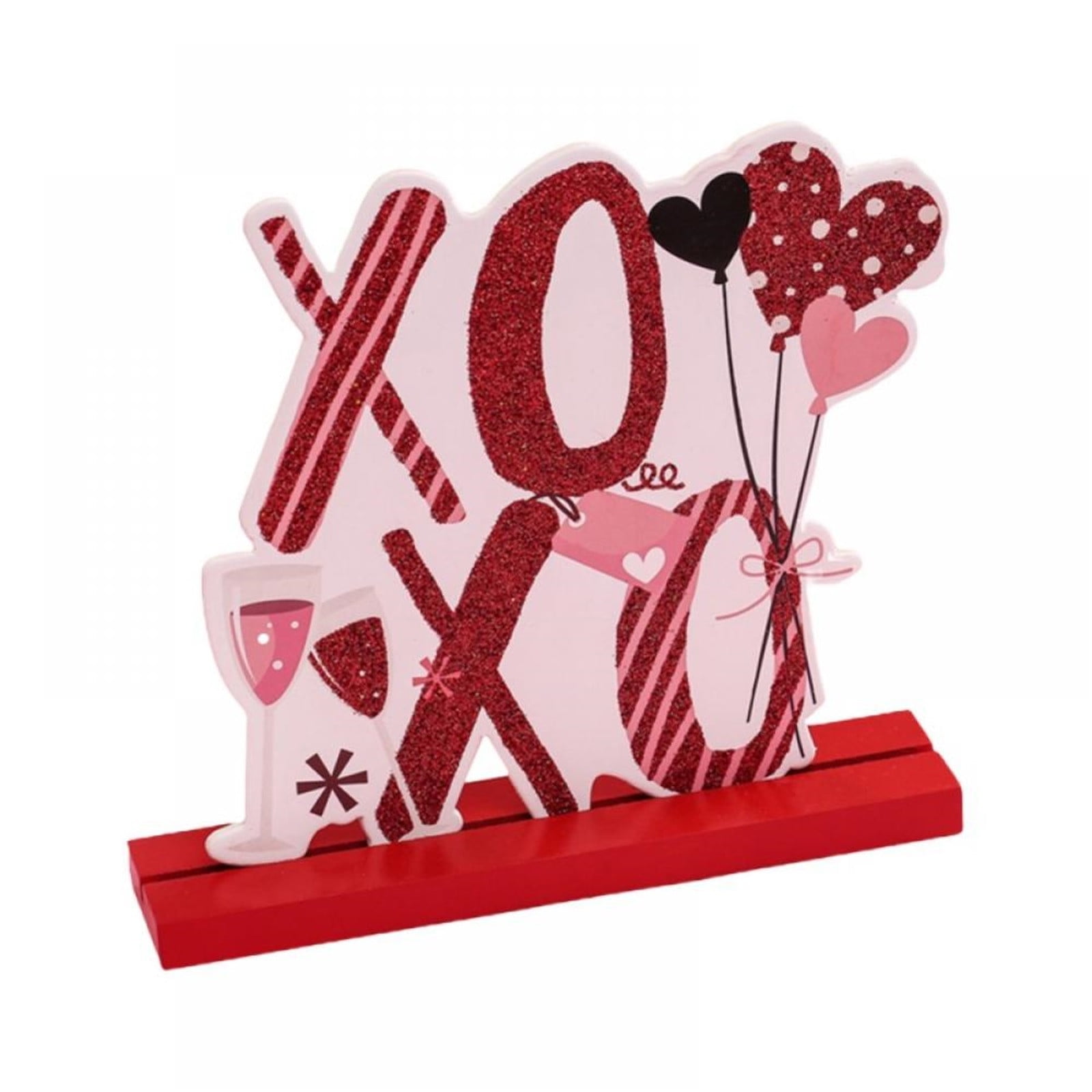 Valentine's Day Centerpiece Decorations Wooden Valentines Signs Love ...